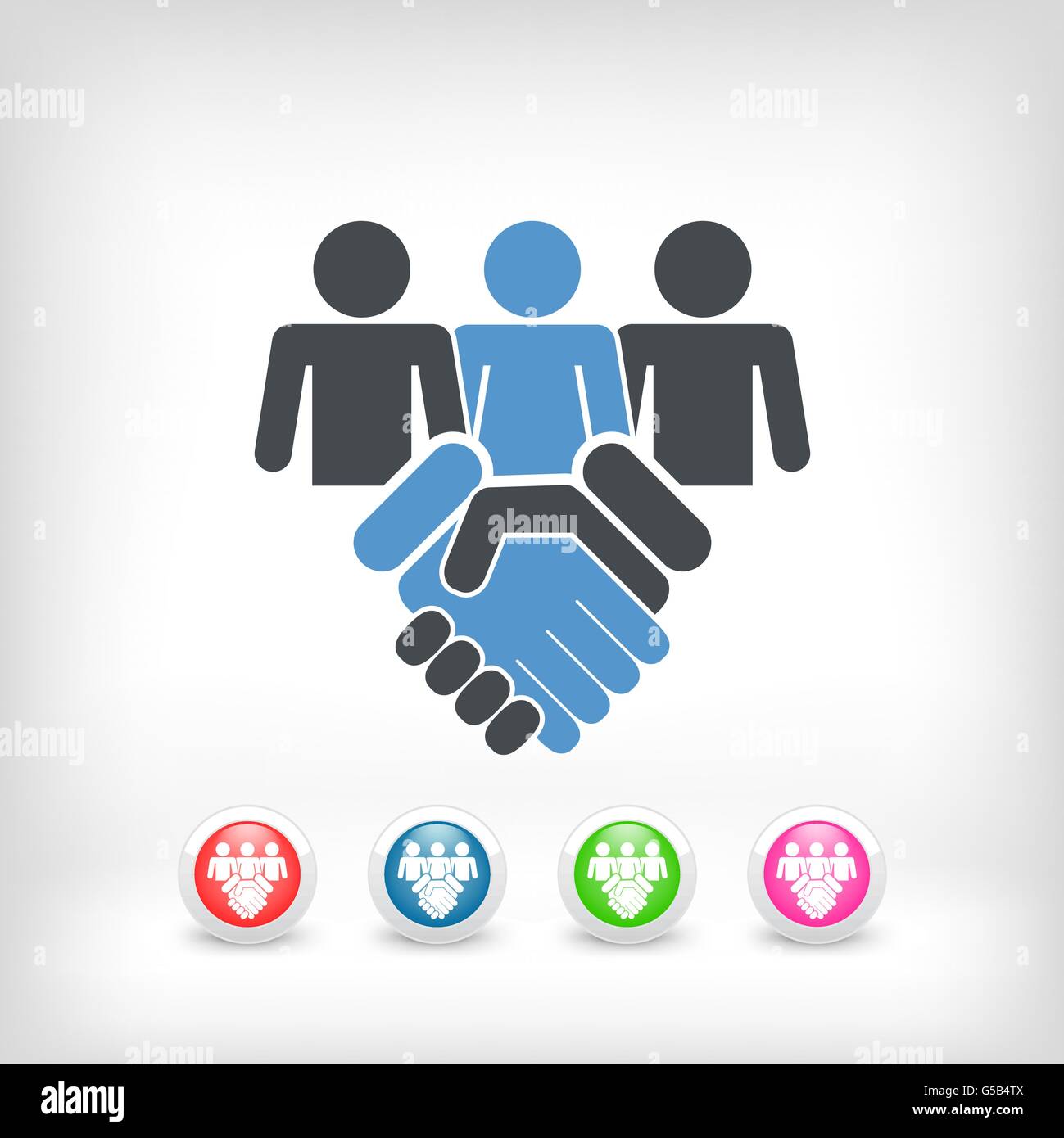 People agreement icon Stock Vector Image & Art - Alamy
