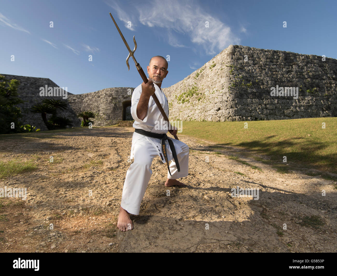 Masaharu Higa 8th dan Okinawa Shorin-ryu Karate-Do Myobu-kan Yomitan ...