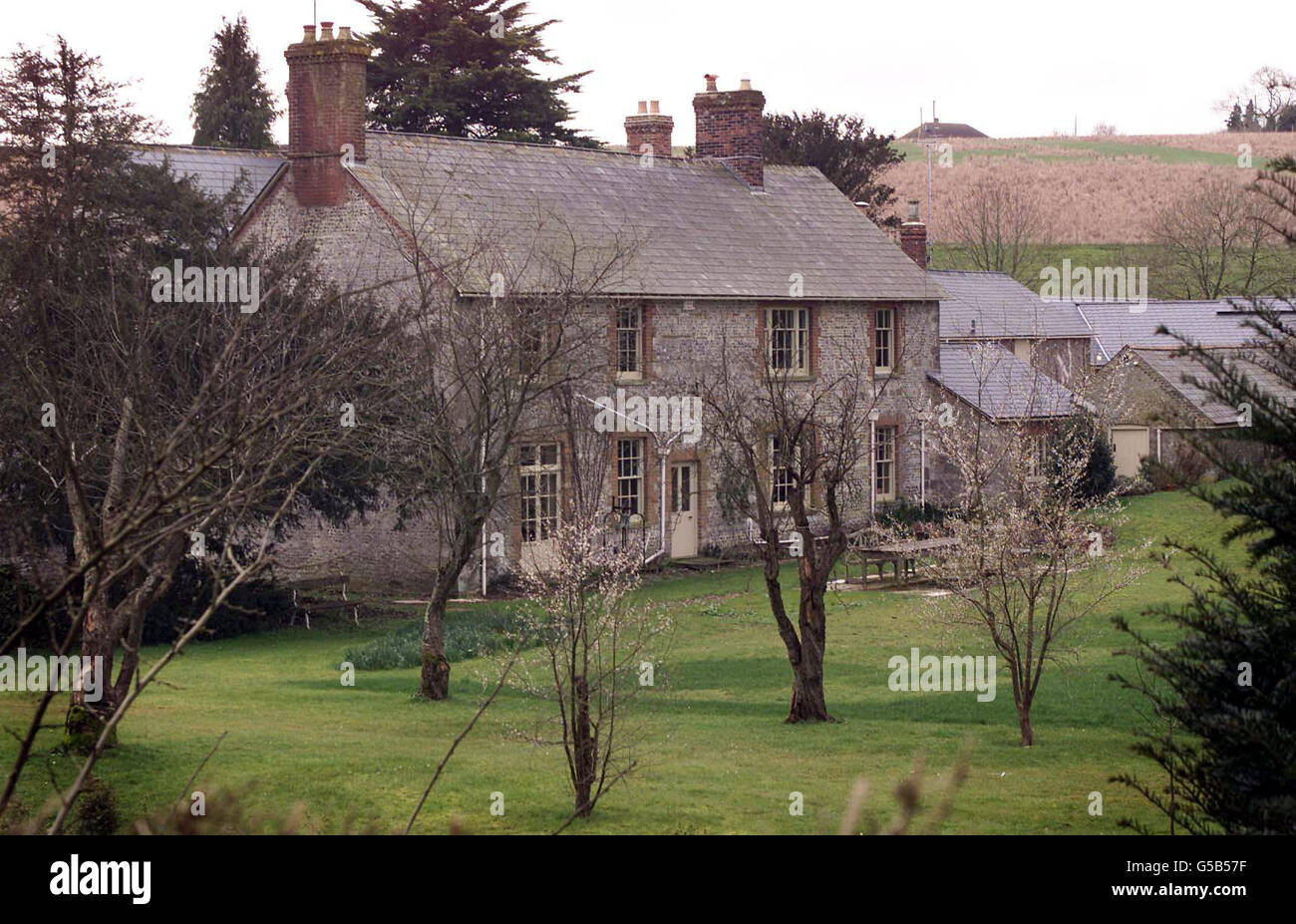Cheselbourne Manor in Cheselbourne, Dorset, where Melanie Cangardel ...
