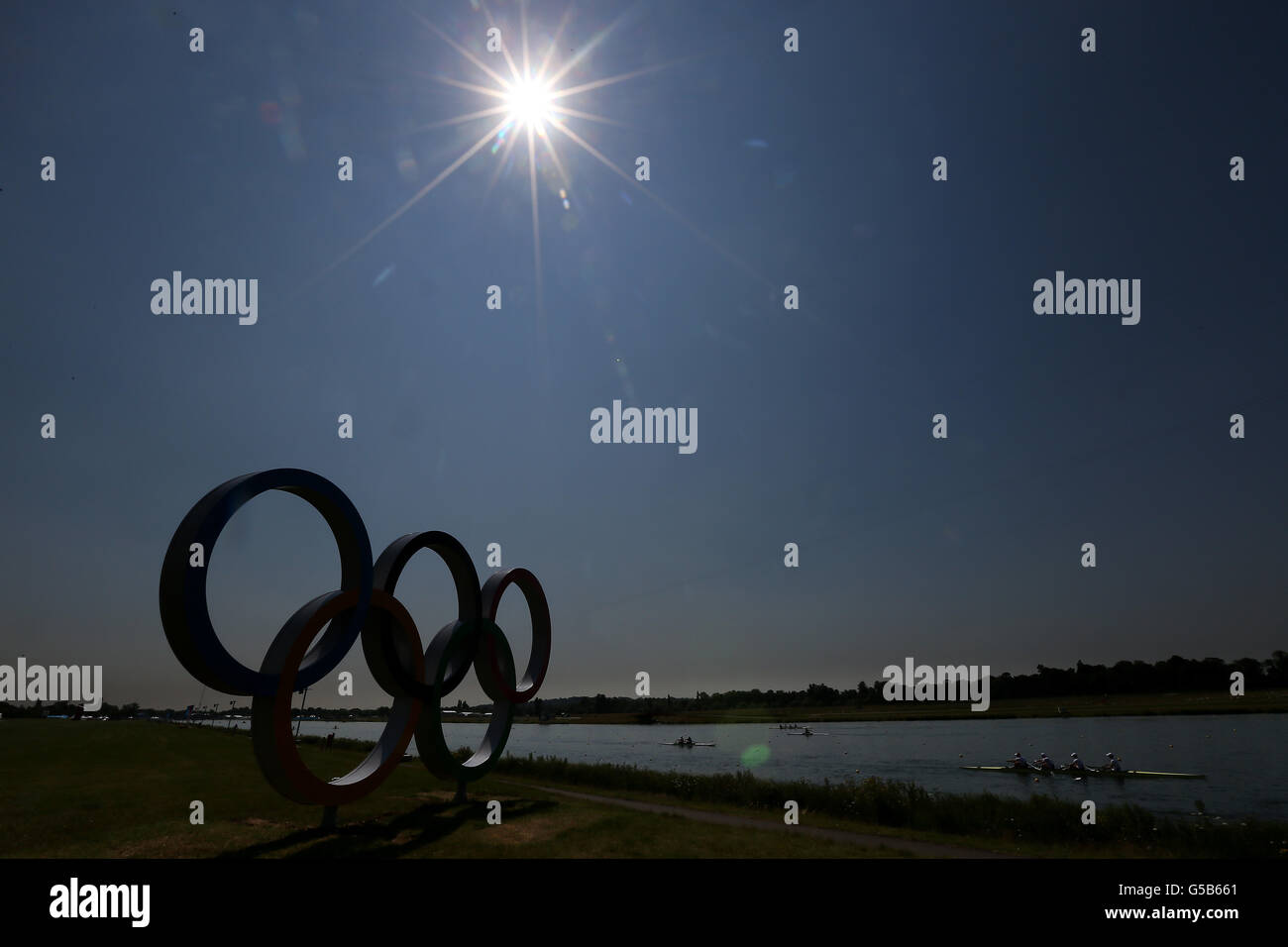 London Olympic Games - Pre-Games Activity - Wednesday Stock Photo - Alamy