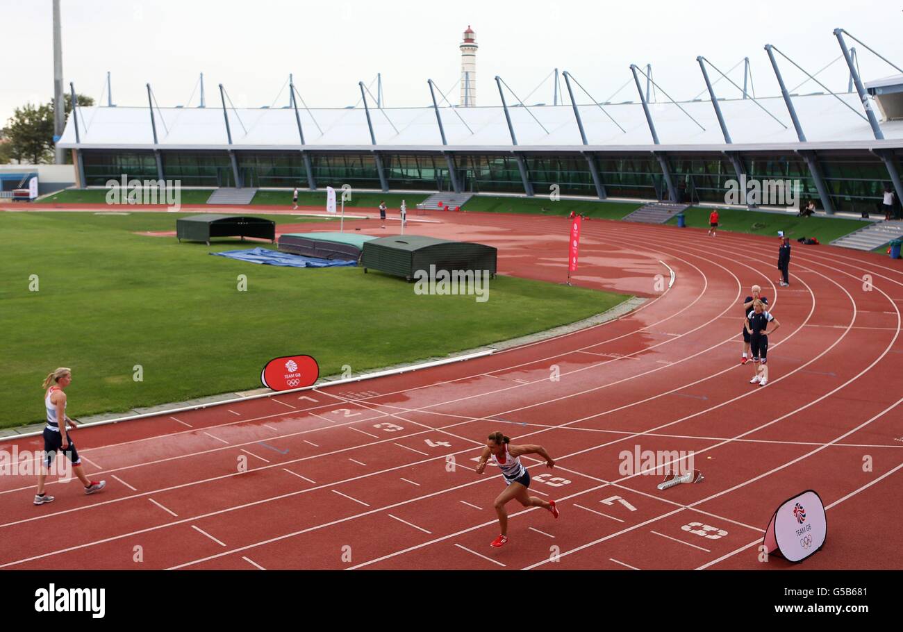 London Olympic Games - Pre-Games Activity - Wednesday Stock Photo - Alamy