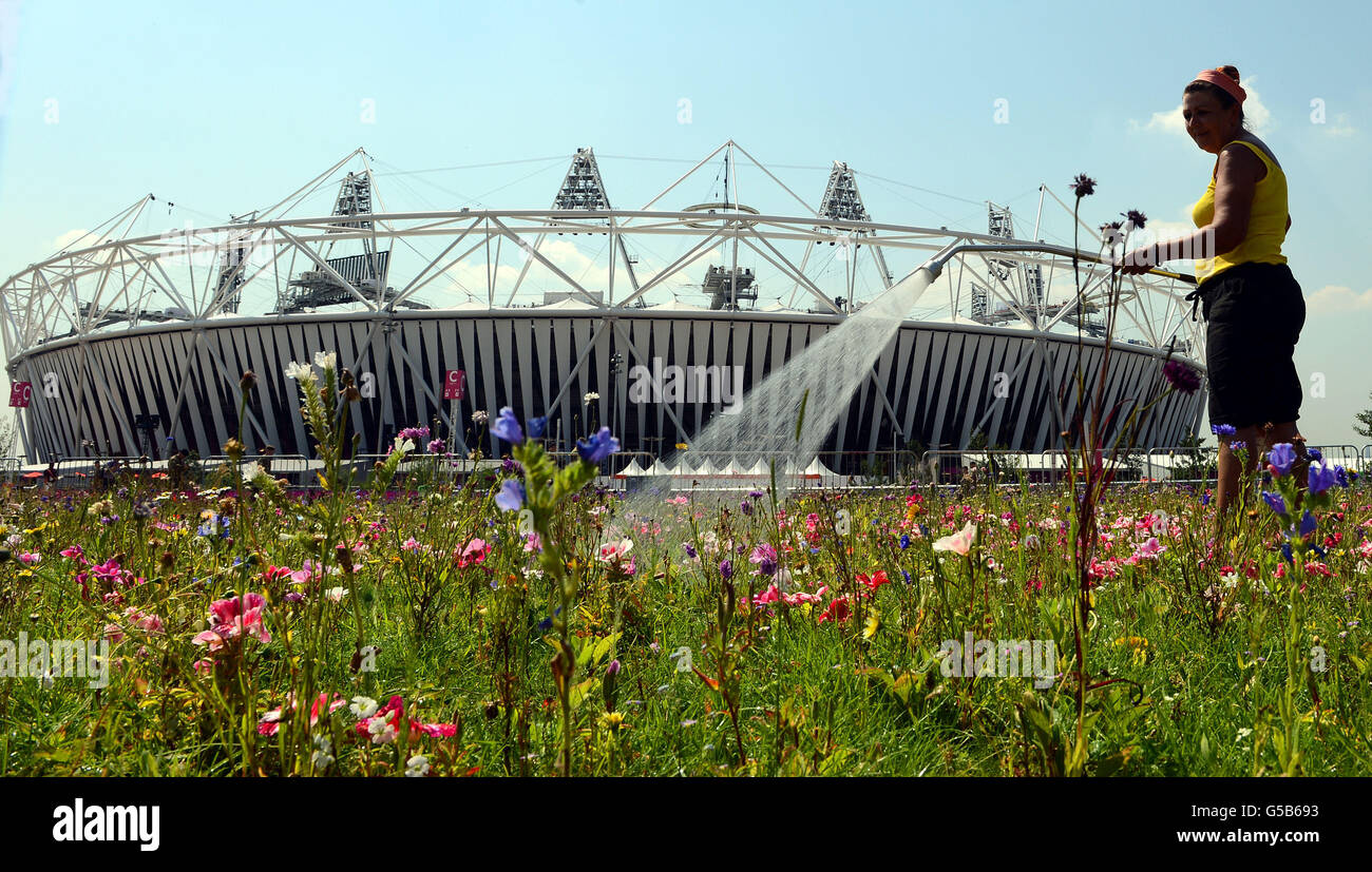 London Olympic Games - Pre-Games Activity - Wednesday Stock Photo - Alamy
