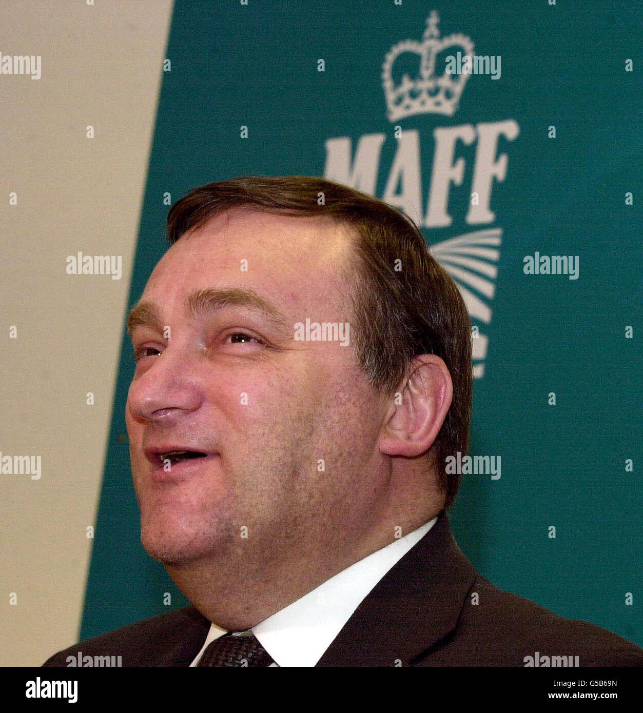 Devon as the foot and mouth crisis continues hi-res stock photography ...