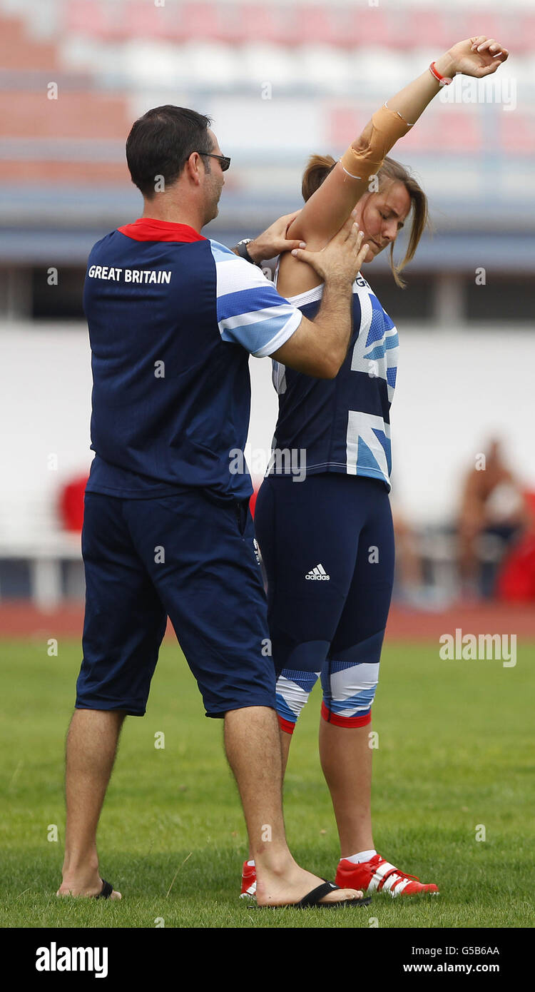 Team gb olympics javelin hi-res stock photography and images - Alamy