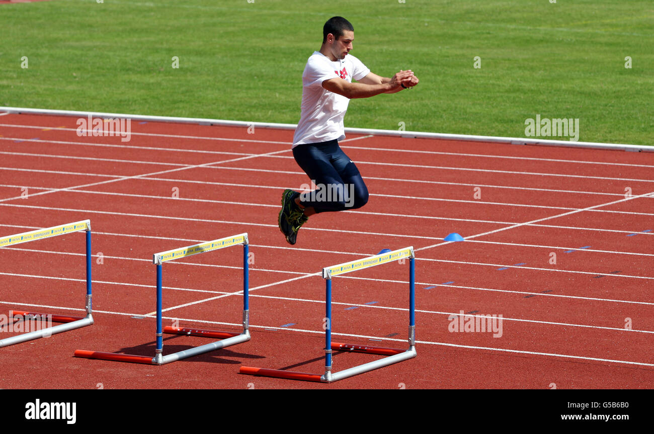 USA's javelin thrower Craig Kinsley during the training session at the ...