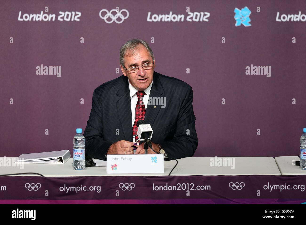 London Olympic Games - Pre-Games Activity - Wednesday. John Fahey ...