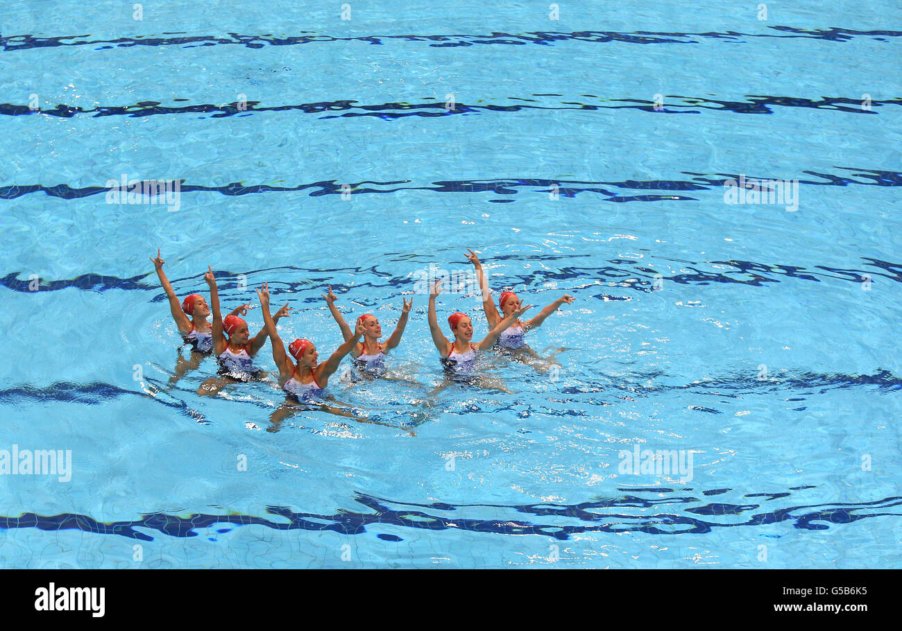 Syncronised swimming hi-res stock photography and images - Alamy