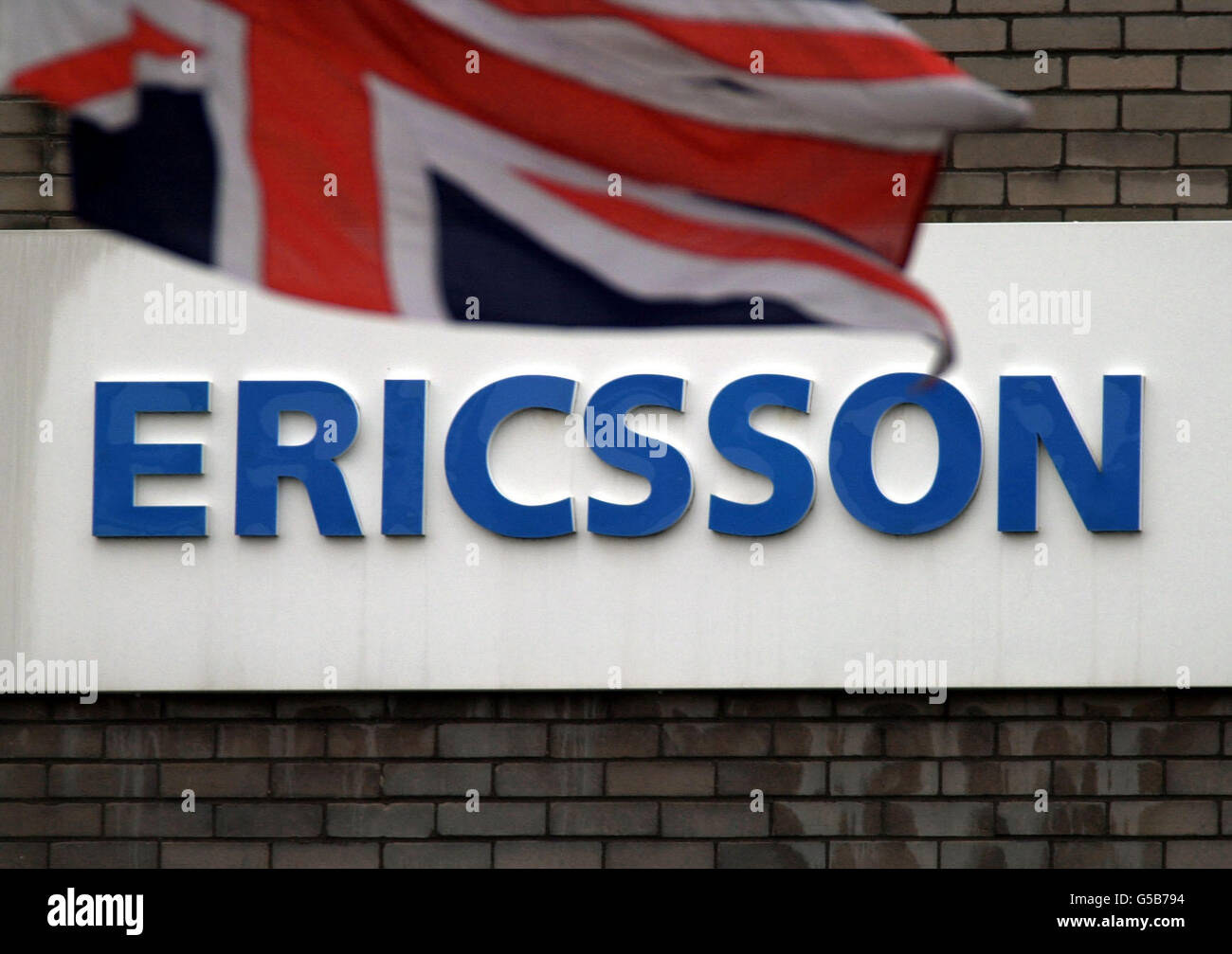 Mobile phone giant Ericsson's factory in Carlton, Nottingham, after the ...