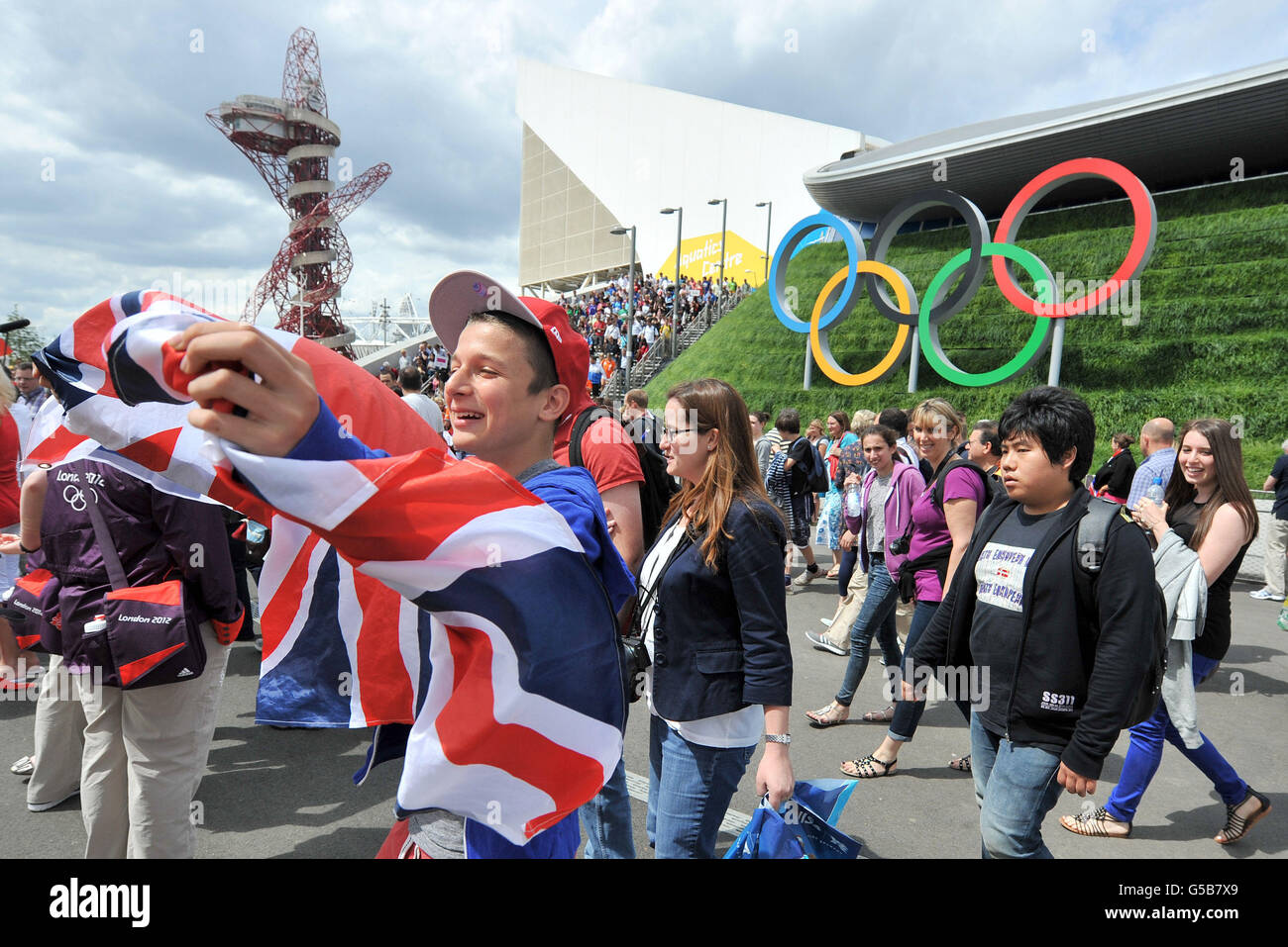 Msn olympics fans hi-res stock photography and images - Alamy