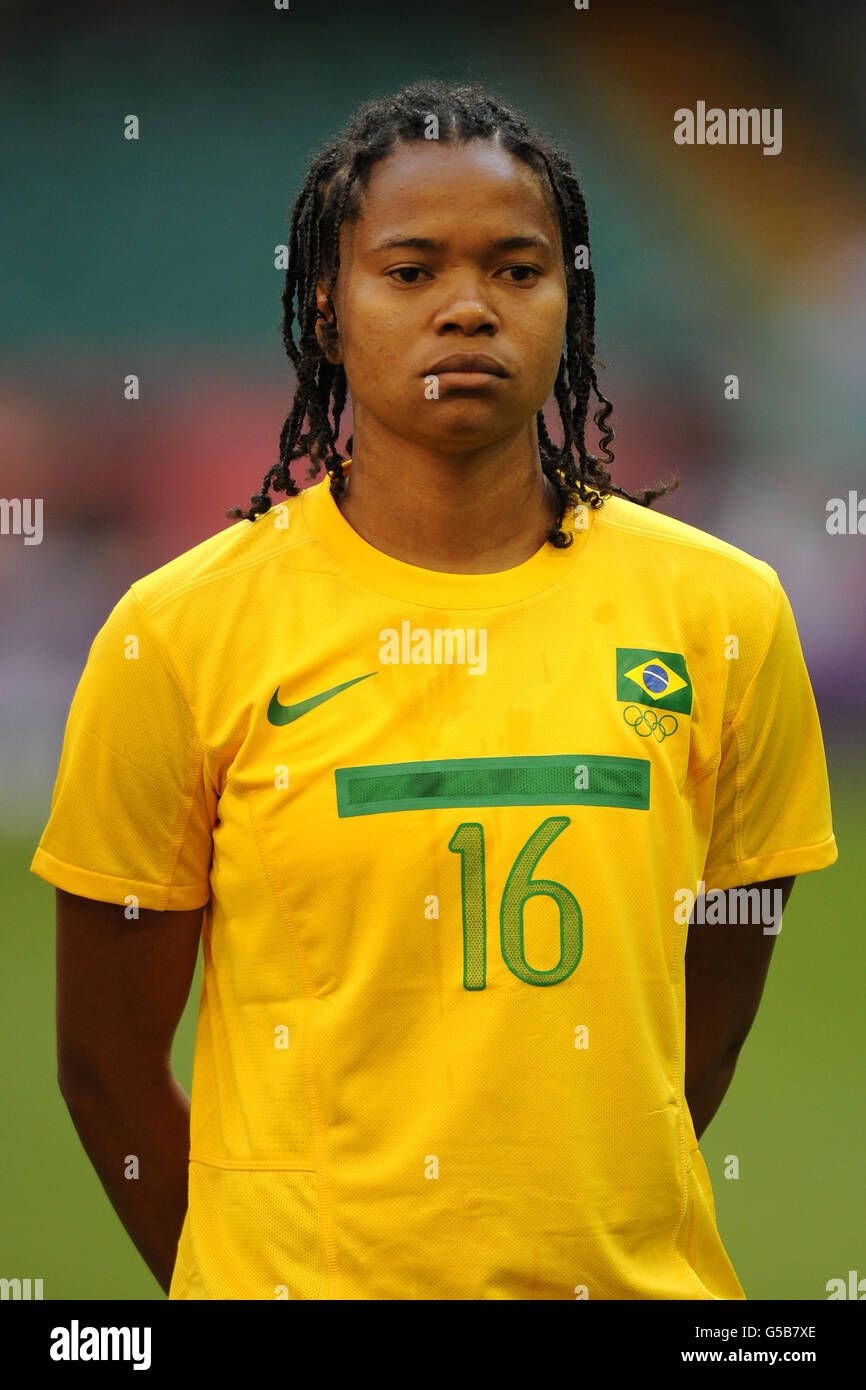 London Olympic Games - Pre-Games competitions - Weds. Brazil's Renata ...