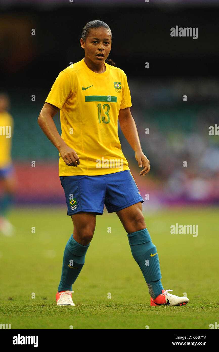 London Olympic Games - Pre-Games competitions - Weds. Brazil's ...