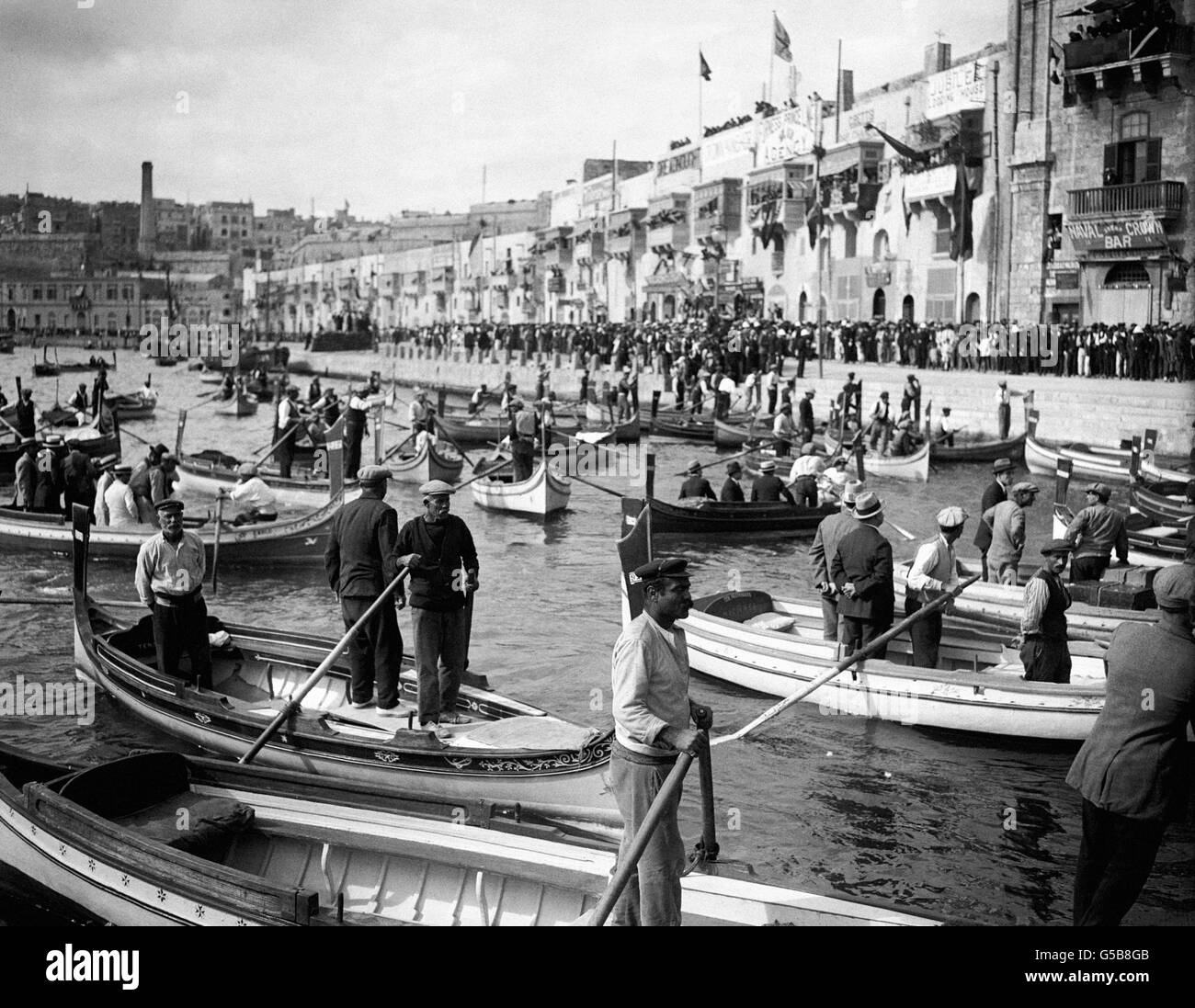 The Prince of Wales visits the Mediterranean island and British naval ...