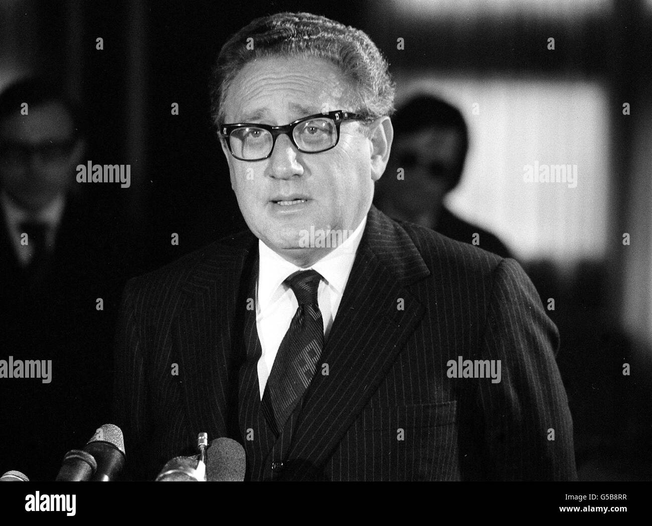 Dr henry kissinger dr kissinger Black and White Stock Photos & Images ...