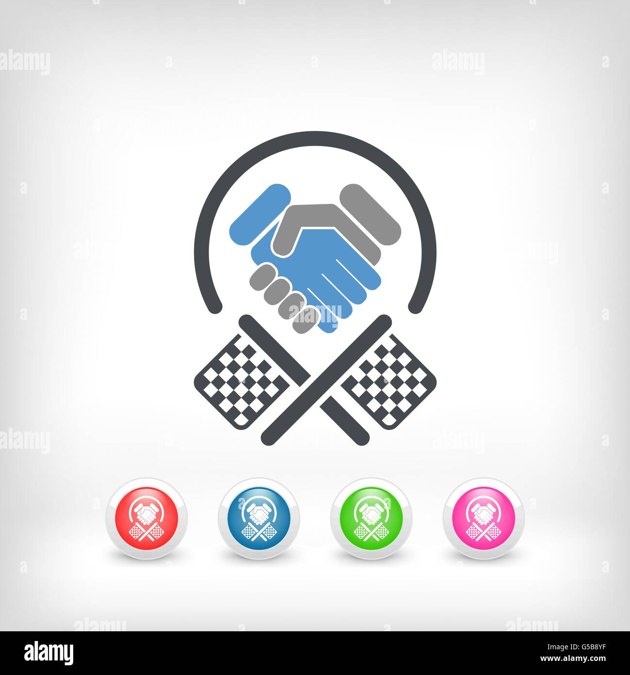 Standings holding Stock Vector Images - Alamy