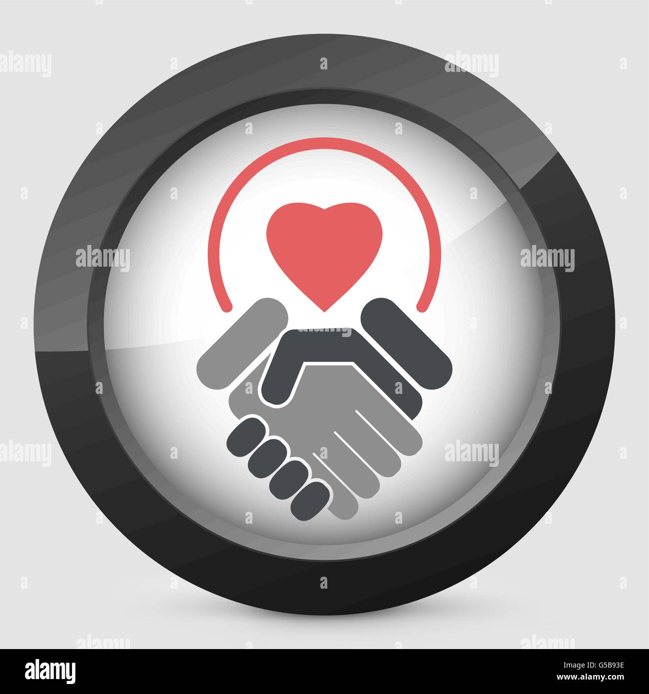 Lovers union icon Stock Vector Image & Art - Alamy