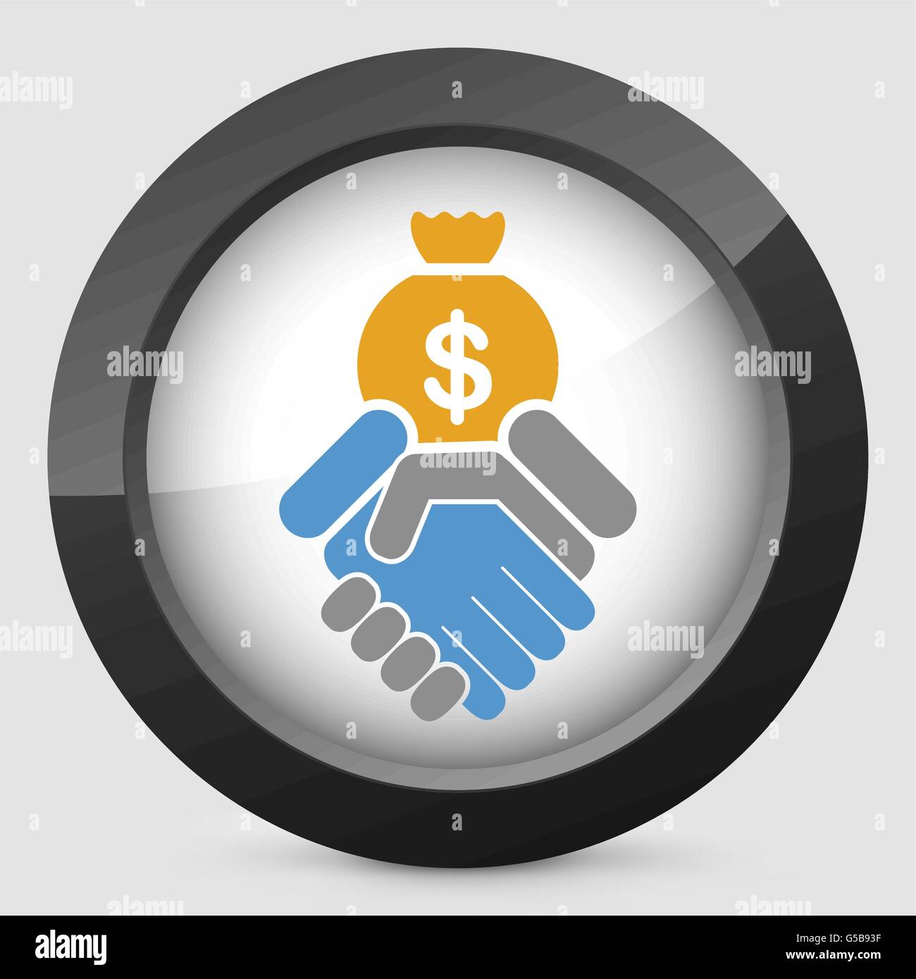 Financial agreement icon Stock Vector Image & Art - Alamy