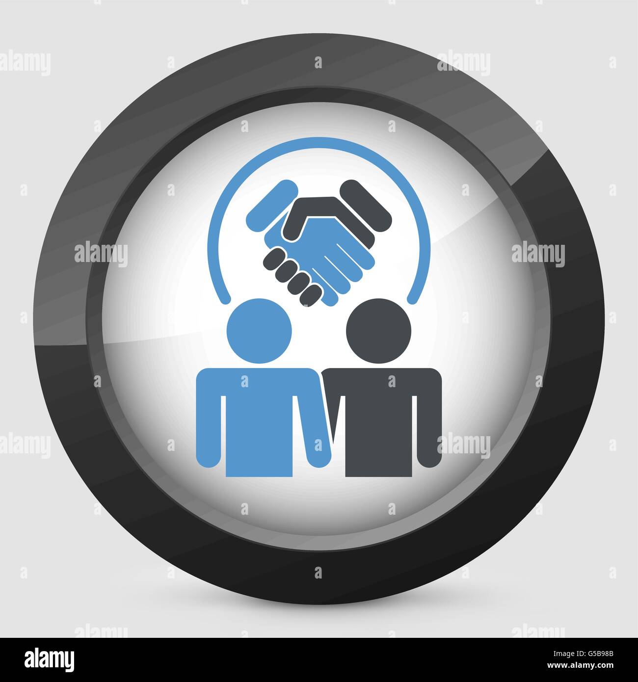 Partnership agreement icon Stock Vector Image & Art - Alamy