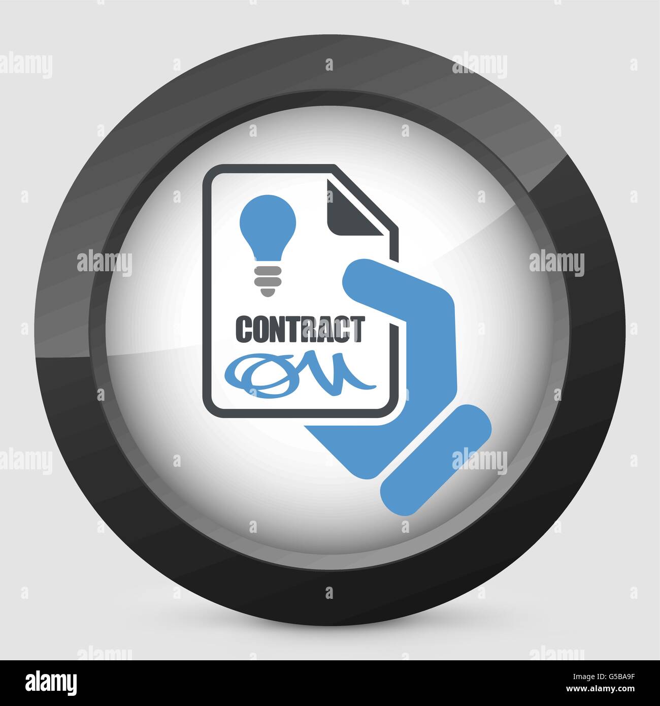 Contract for electricity service Stock Vector Image & Art - Alamy