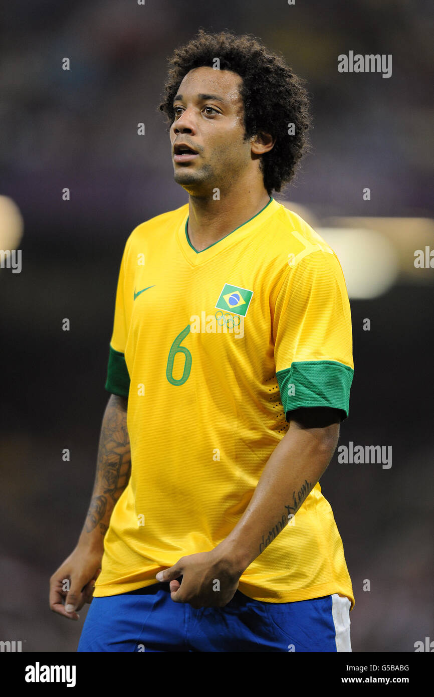 London Olympic Games - Pre-Games competitions - Thurs. Brazil's Marcelo ...