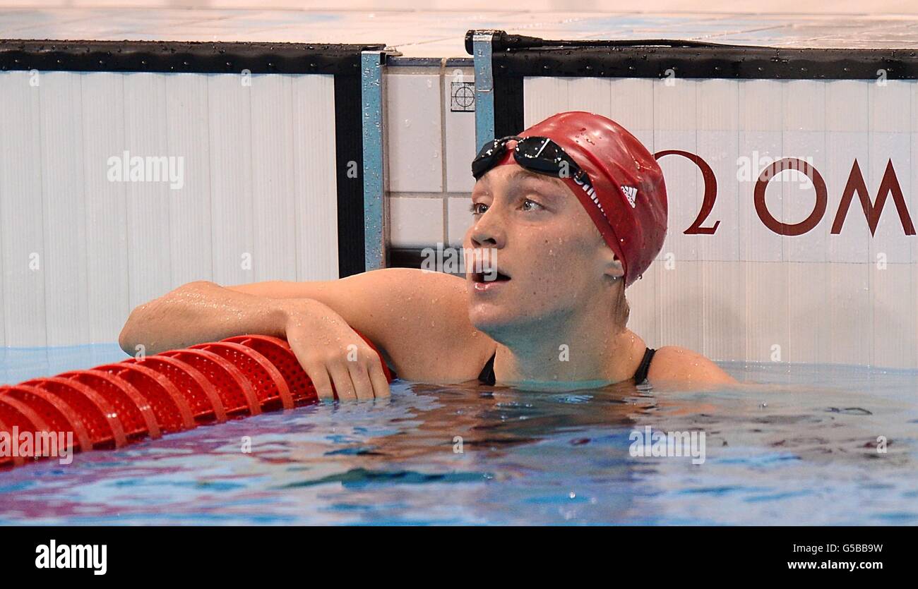 Great Britain's Elizabeth Simmonds after the Women's 200m Backstroke ...