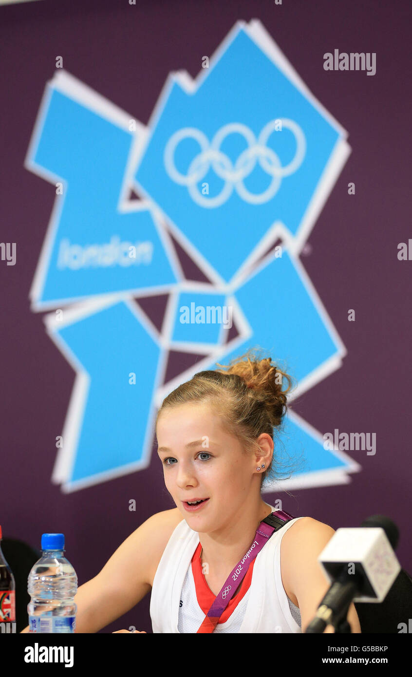 Team Gbs Youngest Member Rebecca Tunney High Resolution Stock ...