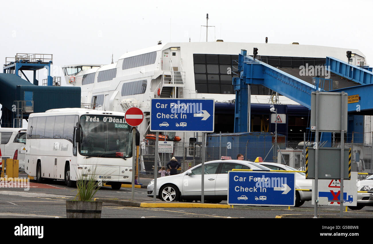Larne ferry terminal hi-res stock photography and images - Alamy
