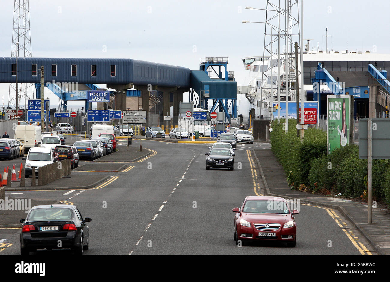 Larne ferry terminal hi-res stock photography and images - Alamy