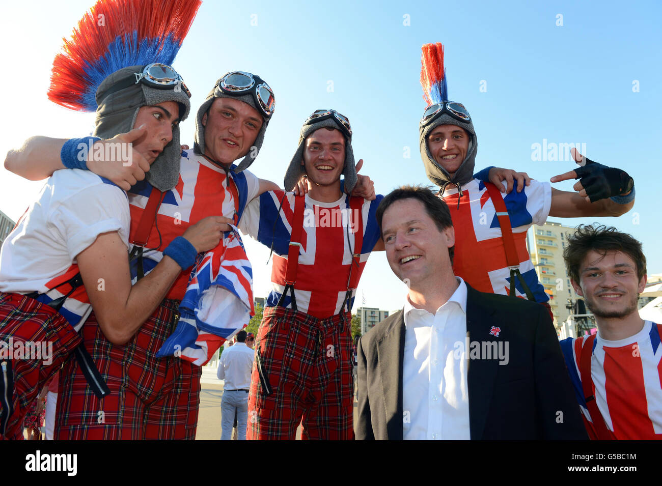 Great britain welcome ceremony hi-res stock photography and images - Alamy