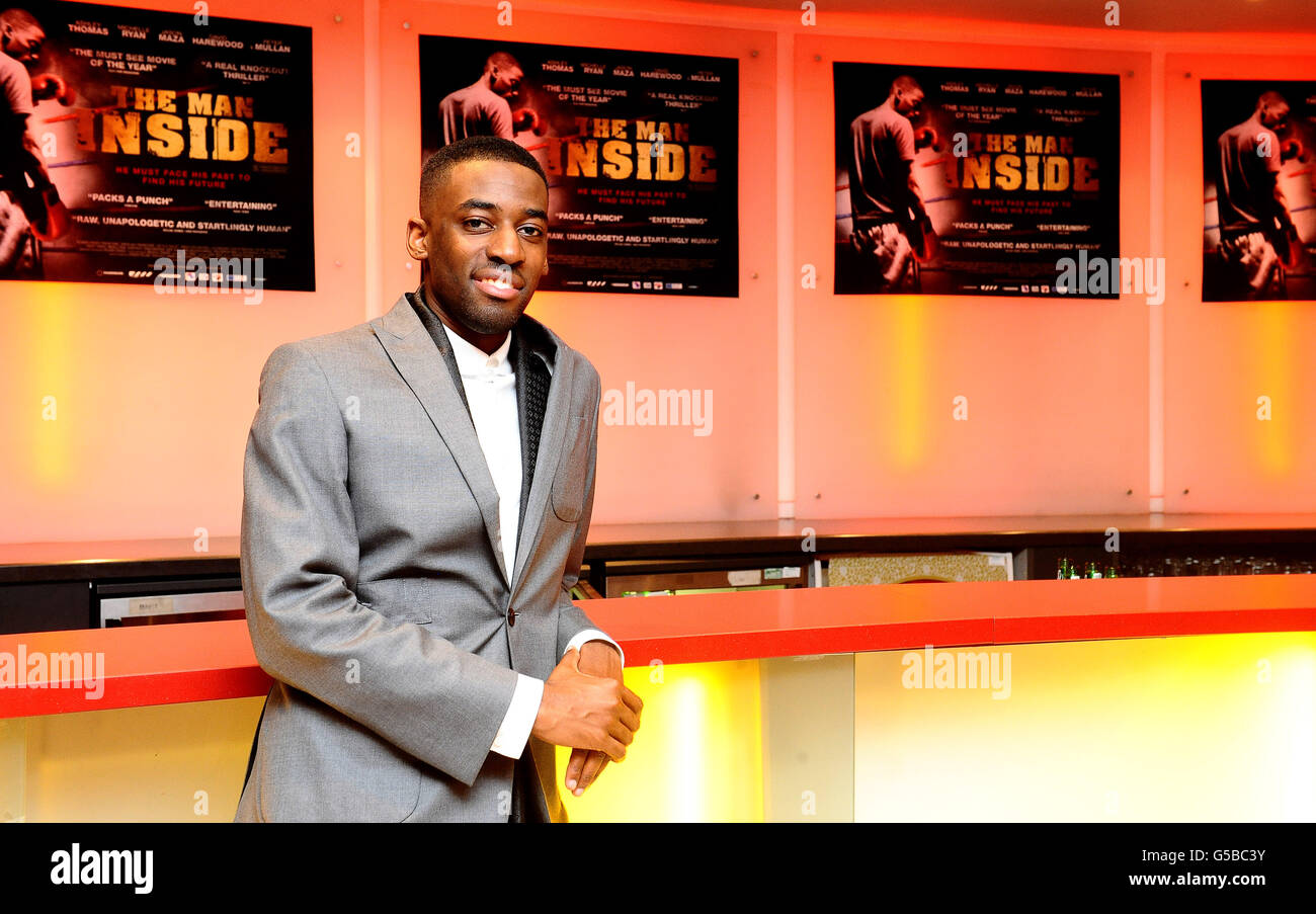 Ashley Thomas arrives at the premiere of The Man Inside at the Vue ...
