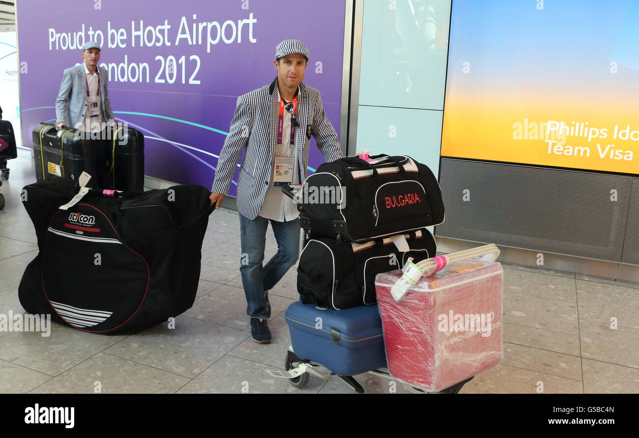 Olympics - London 2012 - Olympic Team Arrivals at Heathrow Airport ...