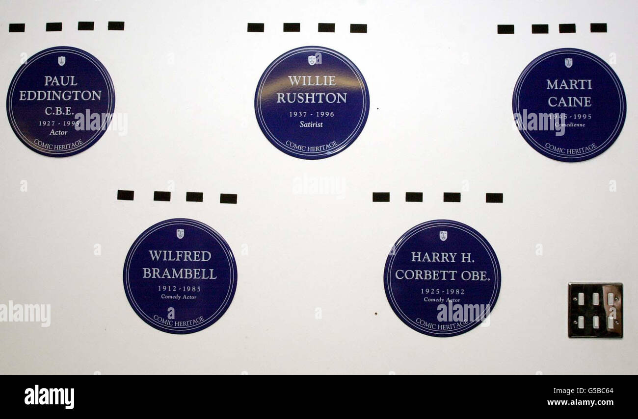 Comedy Plaques High Resolution Stock Photography and Images - Alamy