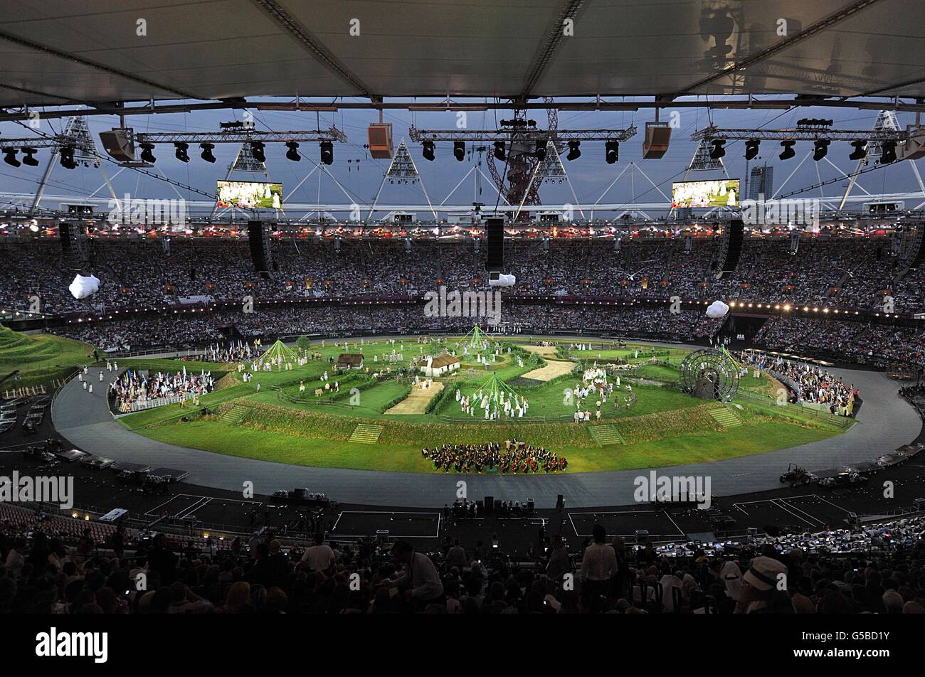 London Olympic Games - Day 0 Stock Photo - Alamy