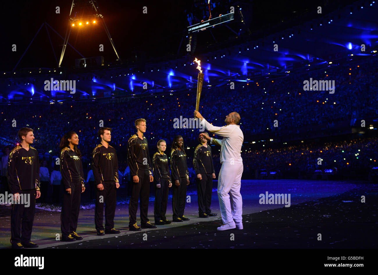 London Olympic Games - Day 0 Stock Photo - Alamy