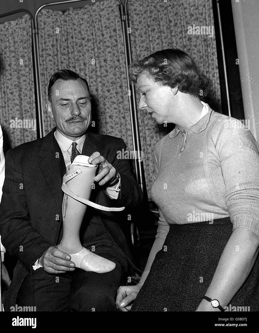 Powell Artificial Leg Stock Photo - Alamy