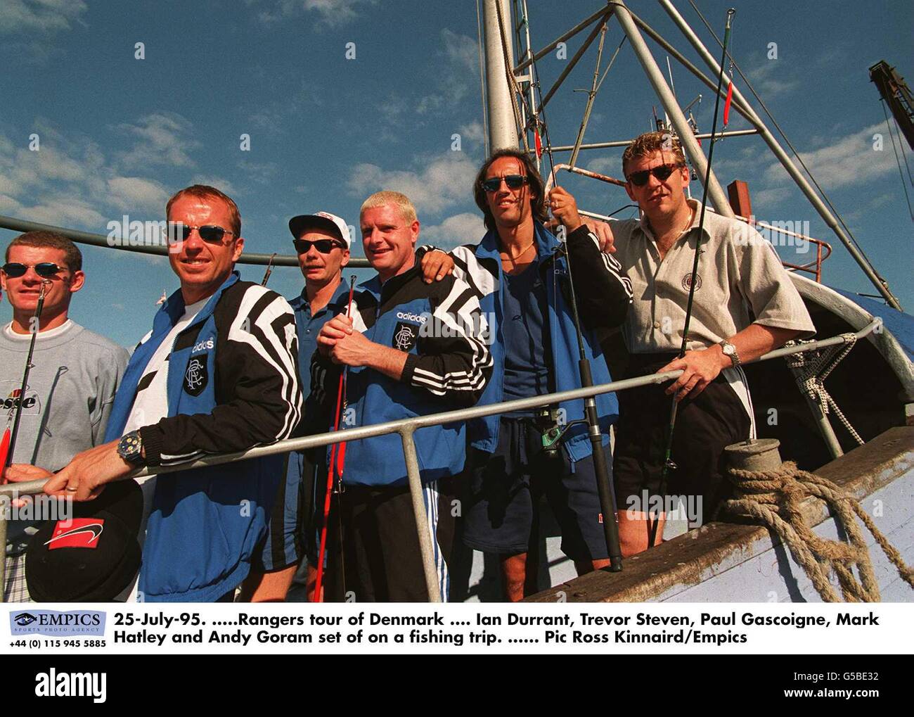 EMPICS 4 Gazza Fishing Stock Photo - Alamy
