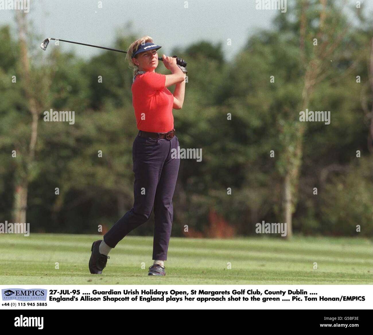 Empics2 womens irish golf hi-res stock photography and images - Alamy