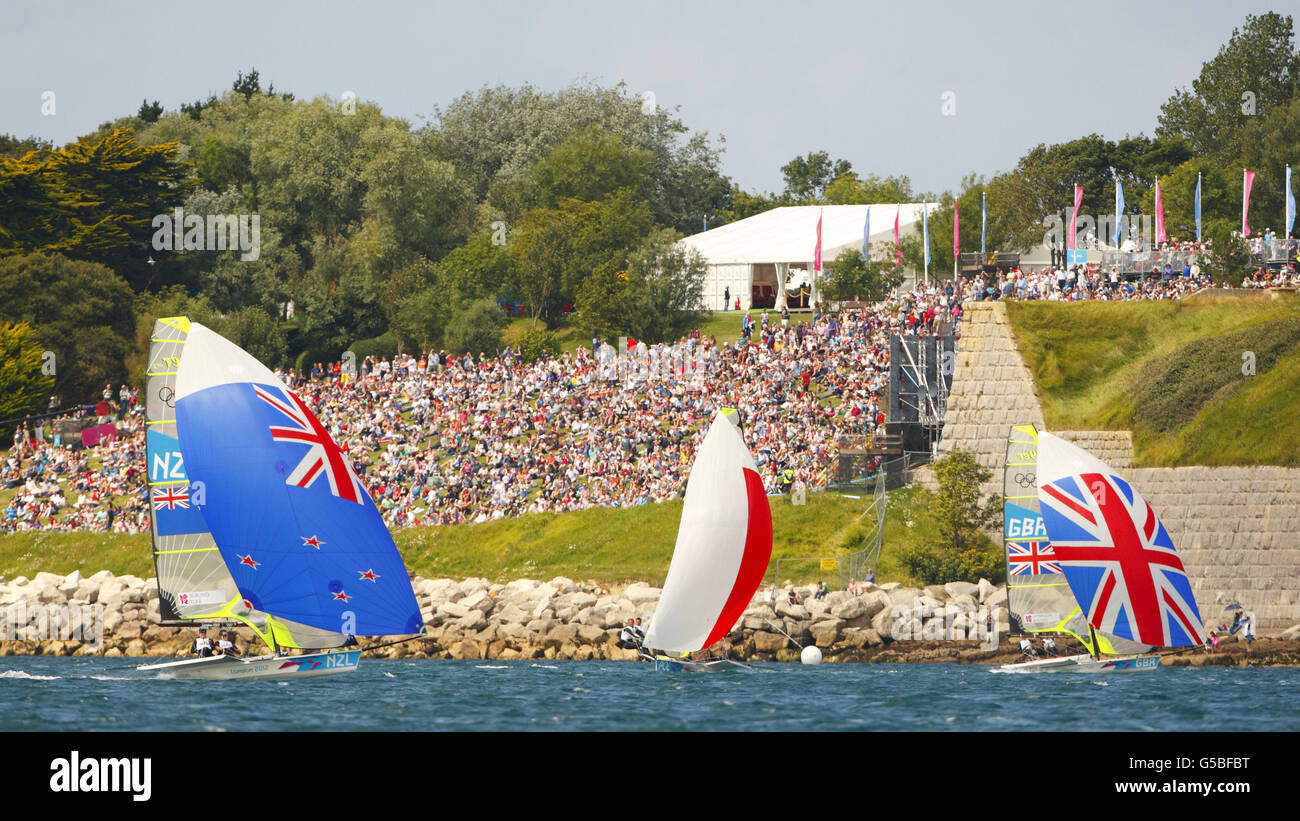 Olympic sailing course hi-res stock photography and images - Alamy