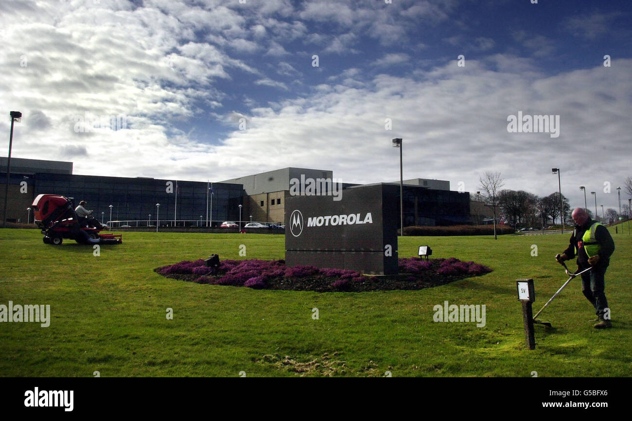 The motorola plant at bathgate in scotland hi-res stock photography and ...