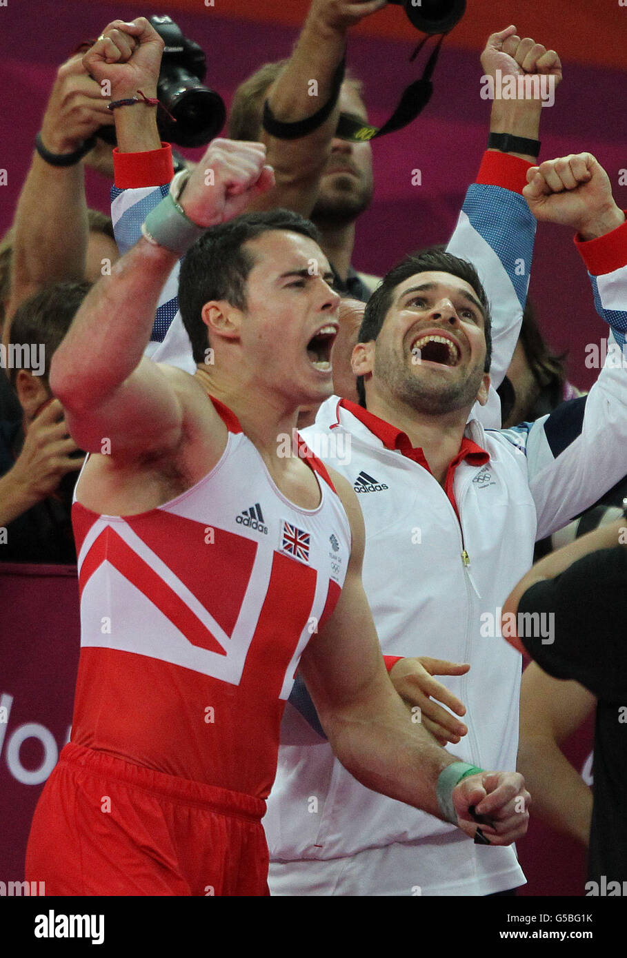 Great Britain's Kristian Thomas celebrates after winning the bronze ...