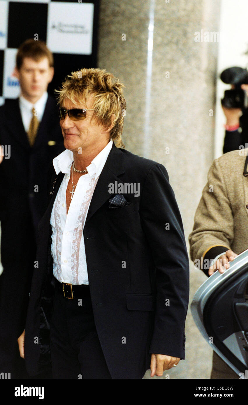Capital Awards Rod Stewart Stock Photo - Alamy