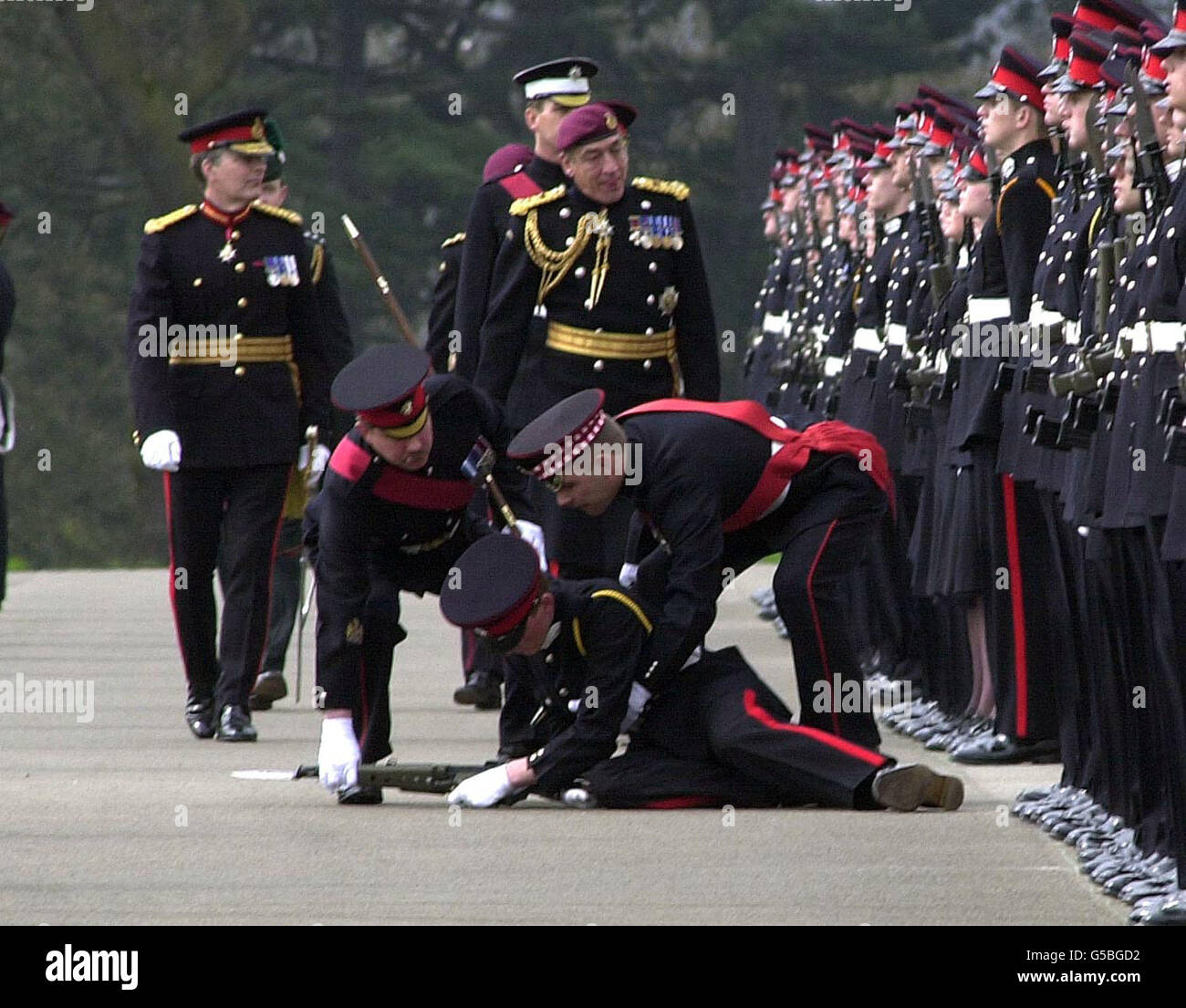 Changing of the Guards Fainting Stock Photo - Alamy
