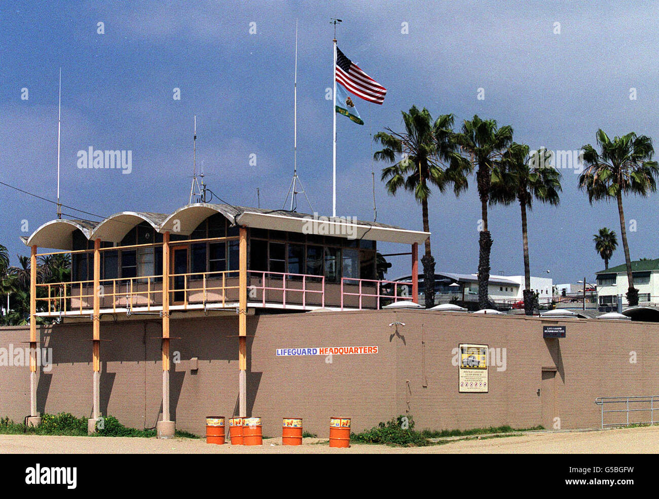 LA Stock Lifeguard Headquarters Stock Photo - Alamy
