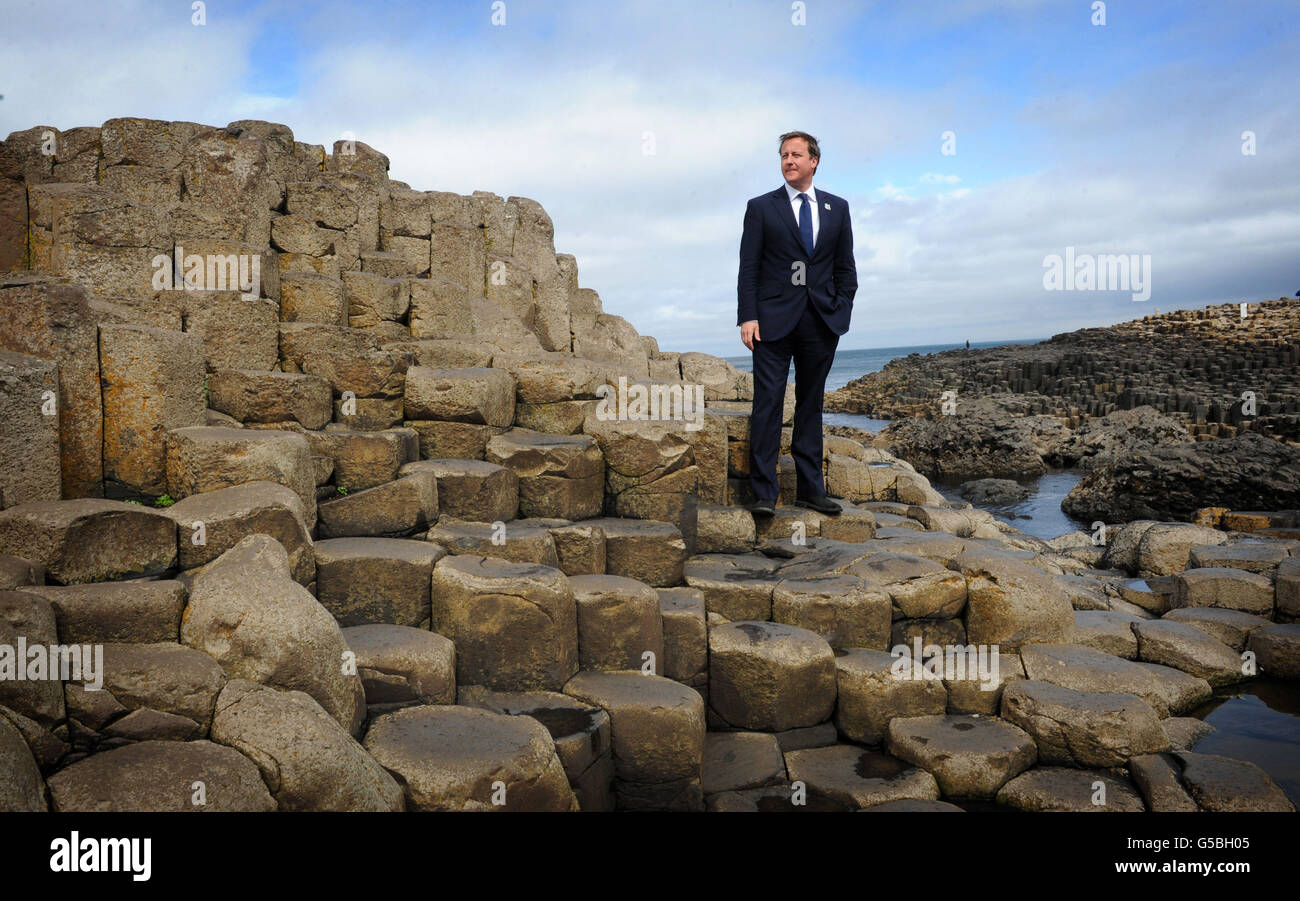 Cameron visit to Northern Ireland Stock Photo - Alamy