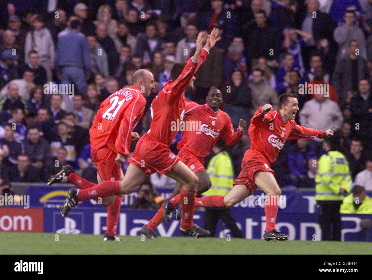 Liverpool v Everton Stock Photo - Alamy