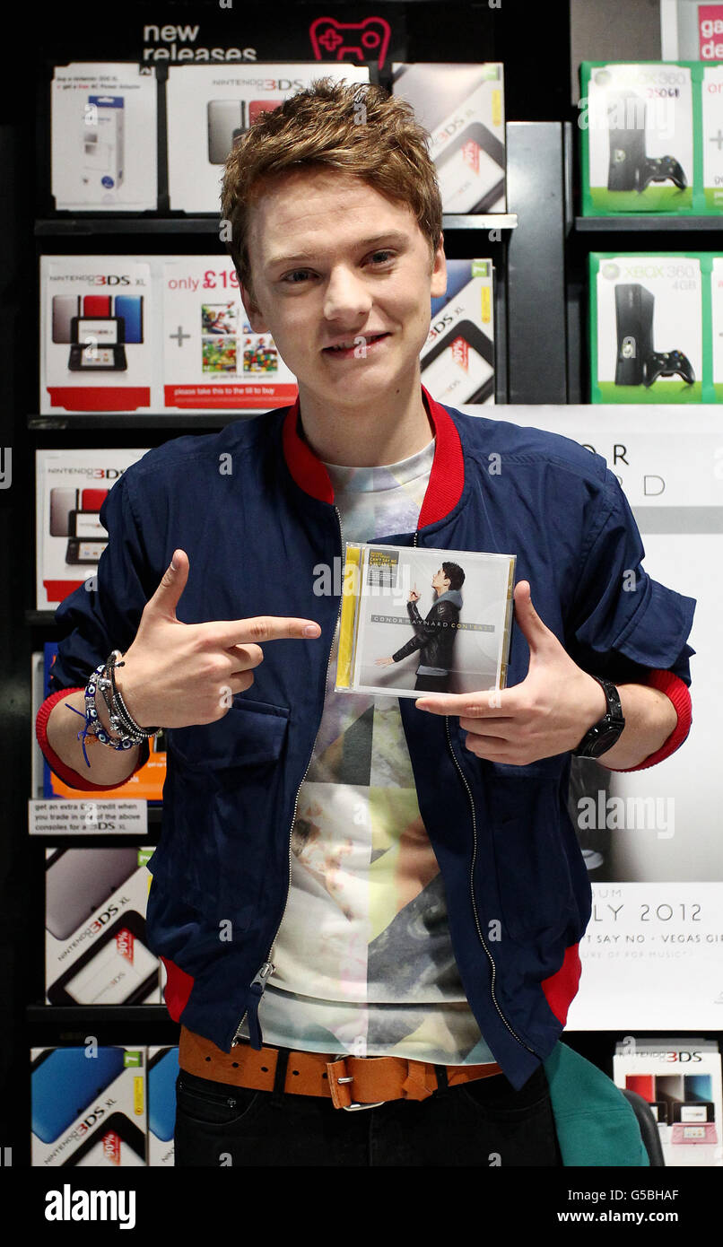 Conor Maynard signs copies of his new album 'Contrast' at HMV, Brighton ...