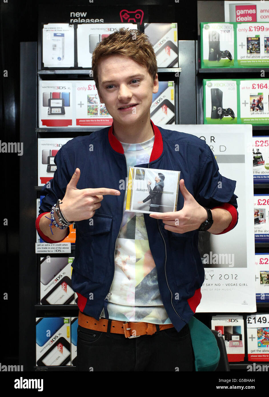 Conor Maynard signs copies of his new album 'Contrast' at HMV, Brighton ...