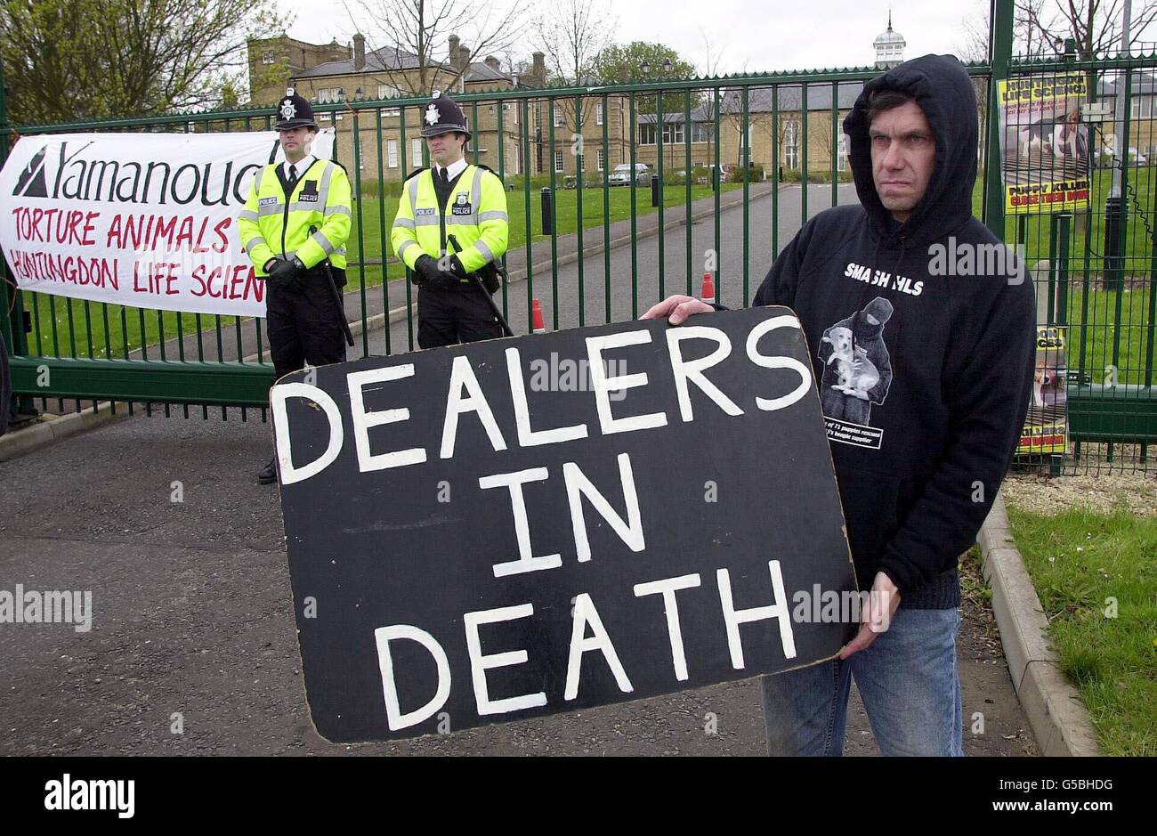 Animal cruelty Protest Stock Photo - Alamy