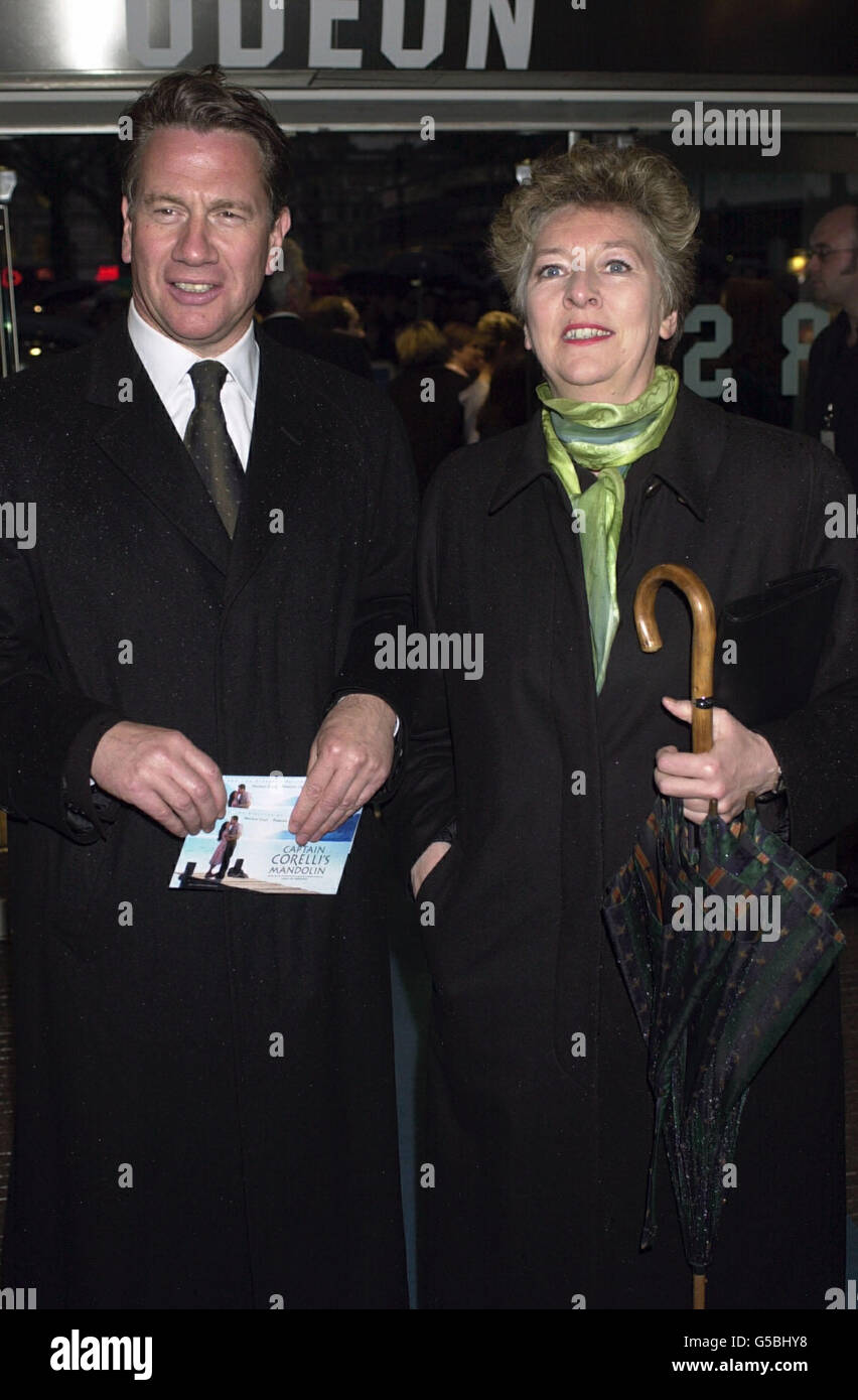 Conservative MP Michael Portillo and his wife Caroline arriving for the ...
