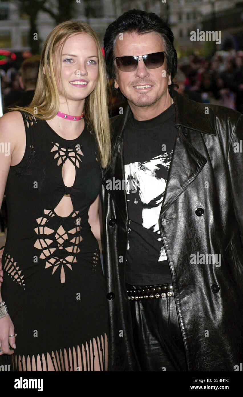 Celebrity interior designer Nicky Haslam (R) arriving for the World ...