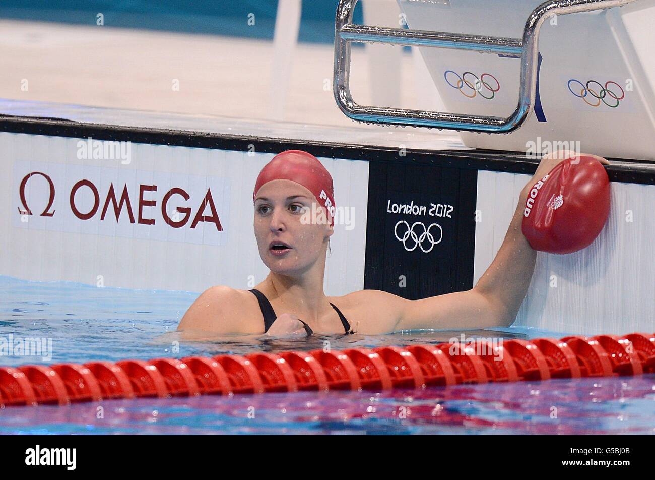Great Britain's Stephanie Proud after finishing fourth in the Women's ...